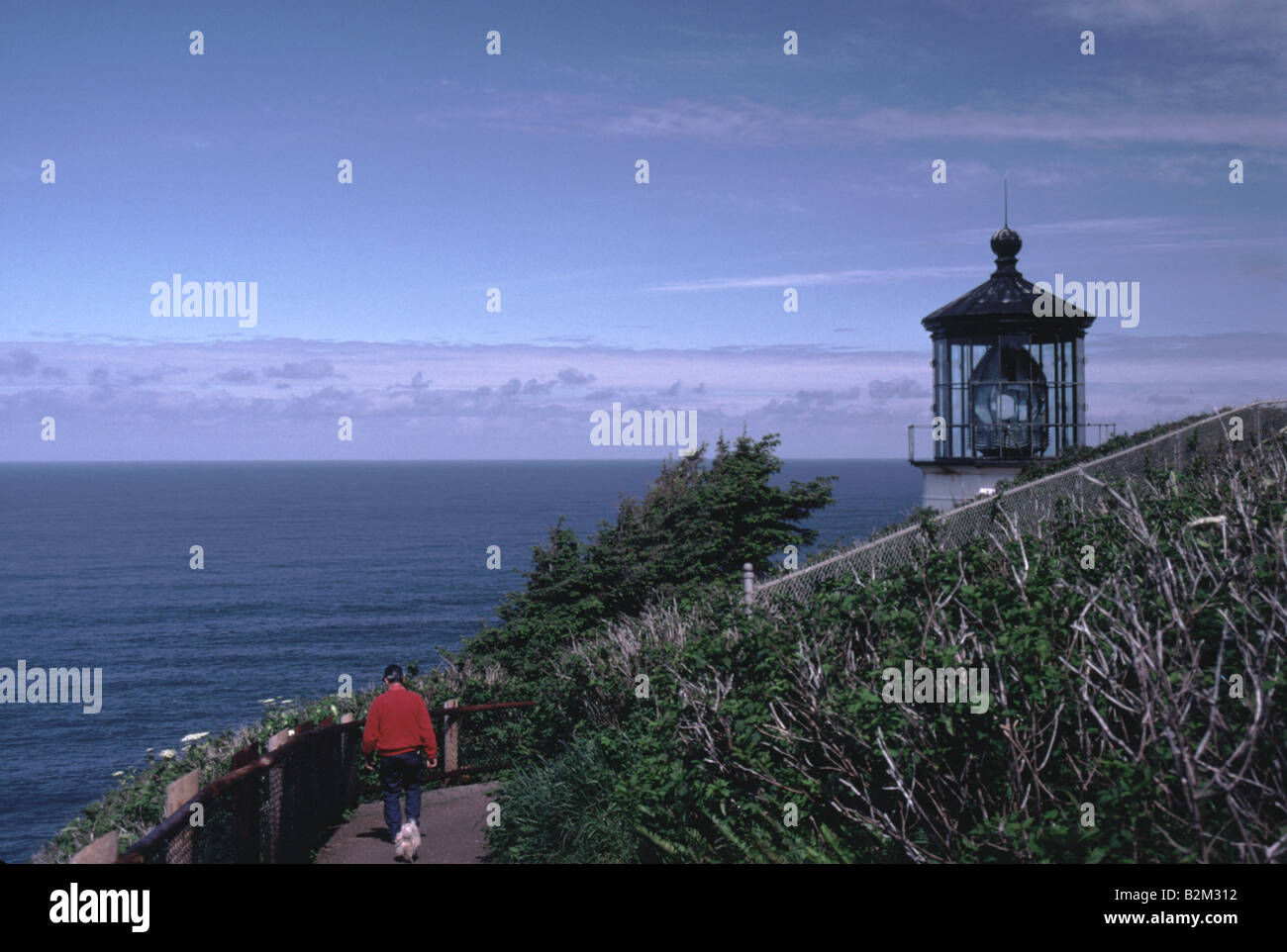 Cape Mears Lighthouse Sunset Oregon Coast Pacific Ocean Tillamook ...