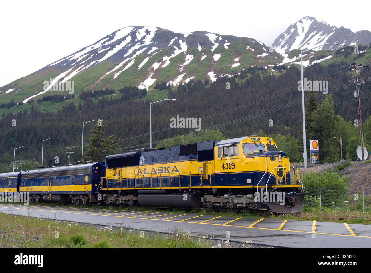 Alaska locomotive hi-res stock photography and images - Alamy