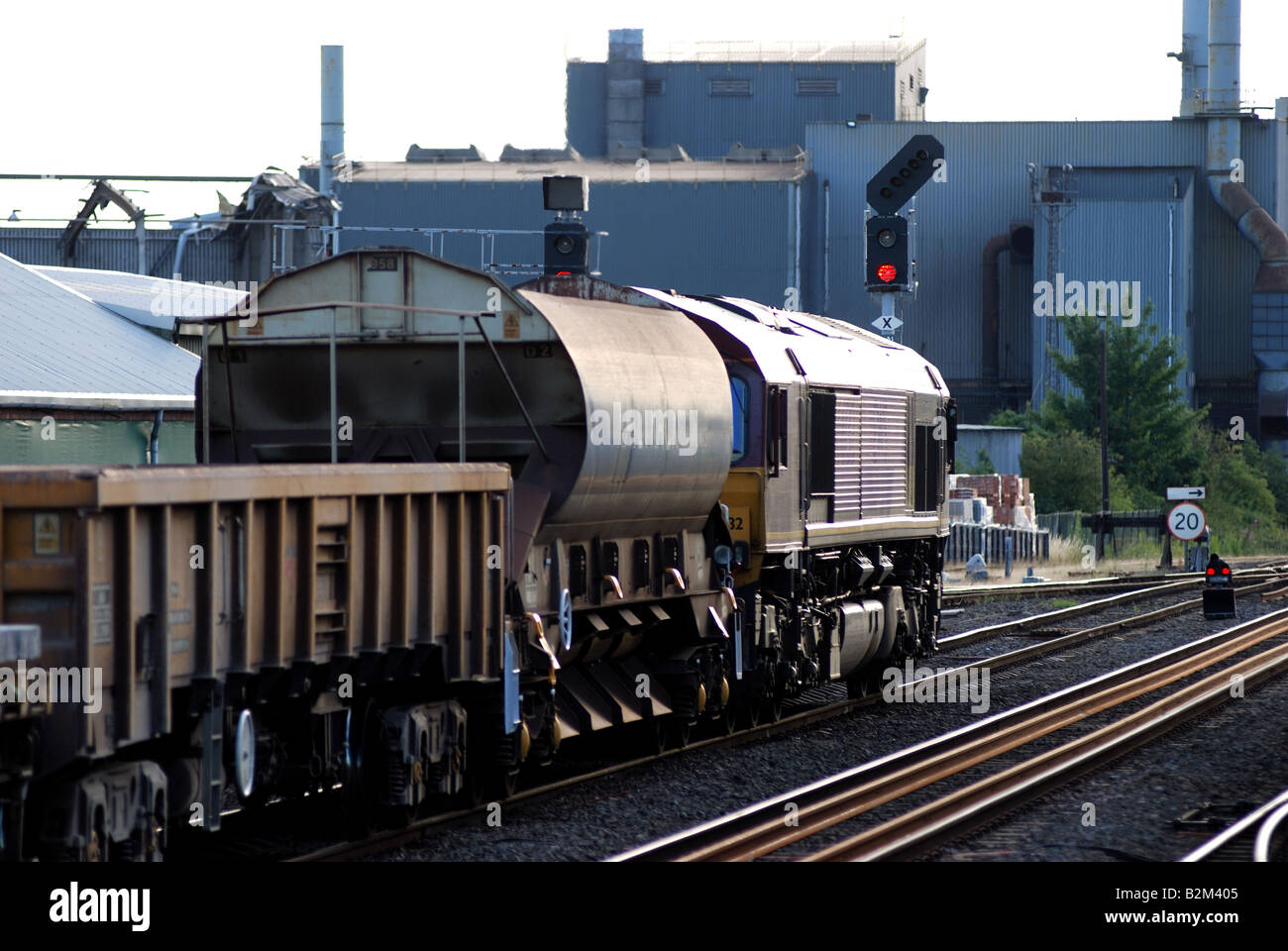 Ballast train hi-res stock photography and images - Alamy