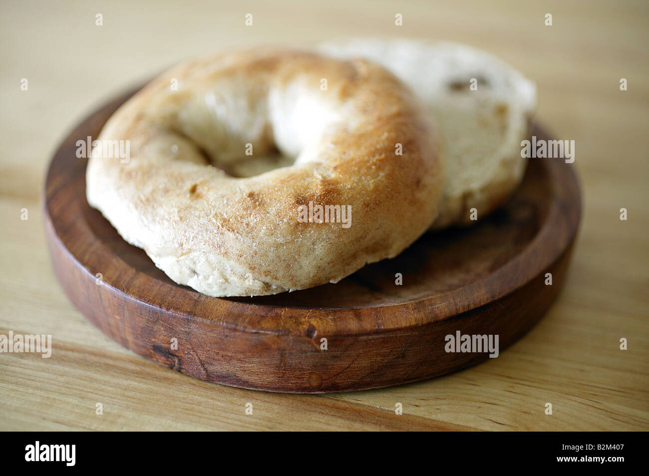 Freshly baked bagel Stock Photo - Alamy