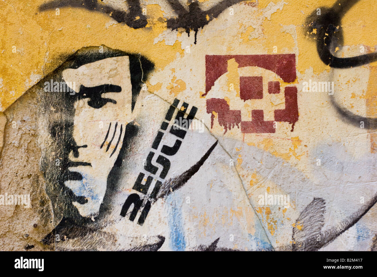 Prague graffiti hi-res stock photography and images - Alamy