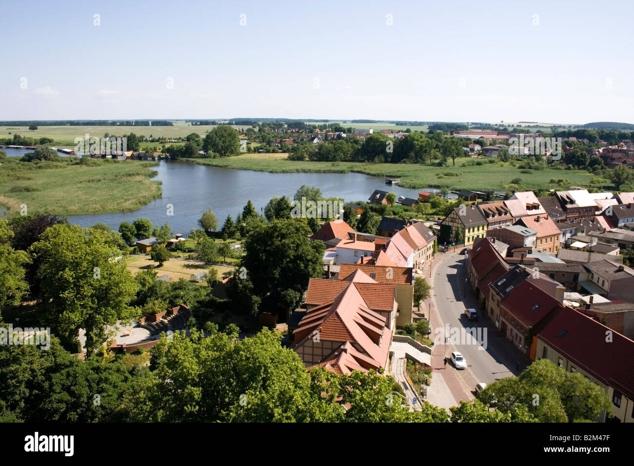 Aerial view with mueritz hi-res stock photography and images - Alamy