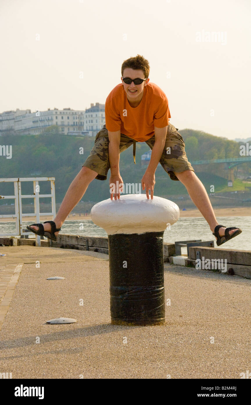 Leap frog teenage hi-res stock photography and images - Alamy