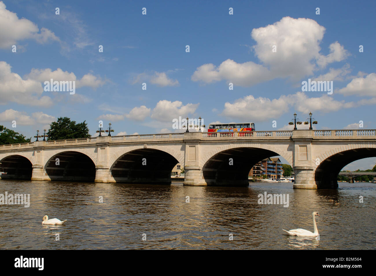 Kingston upon Thames Bridge, Surrey. England UK Stock Photo - Alamy