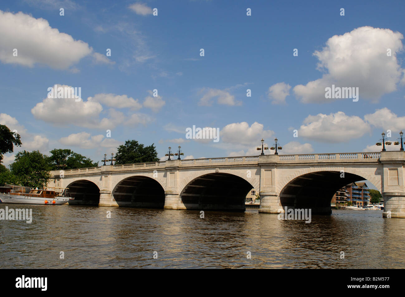 Kingston upon Thames Bridge, Surrey. England UK Stock Photo - Alamy