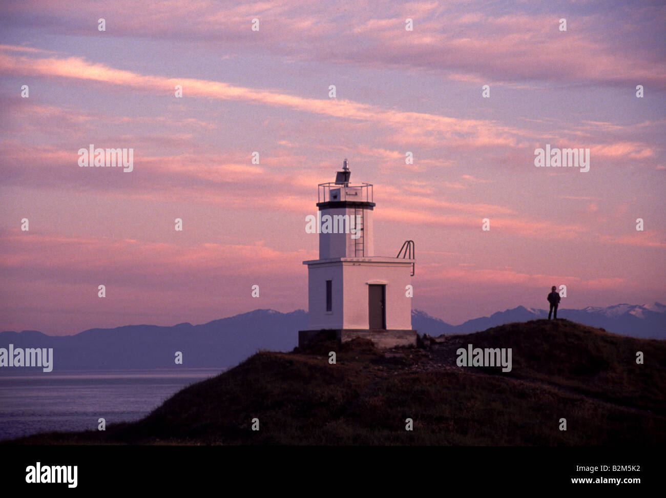 Cattle Point Lighthouse San Juan Island Friday Harbor Puget Sound ...