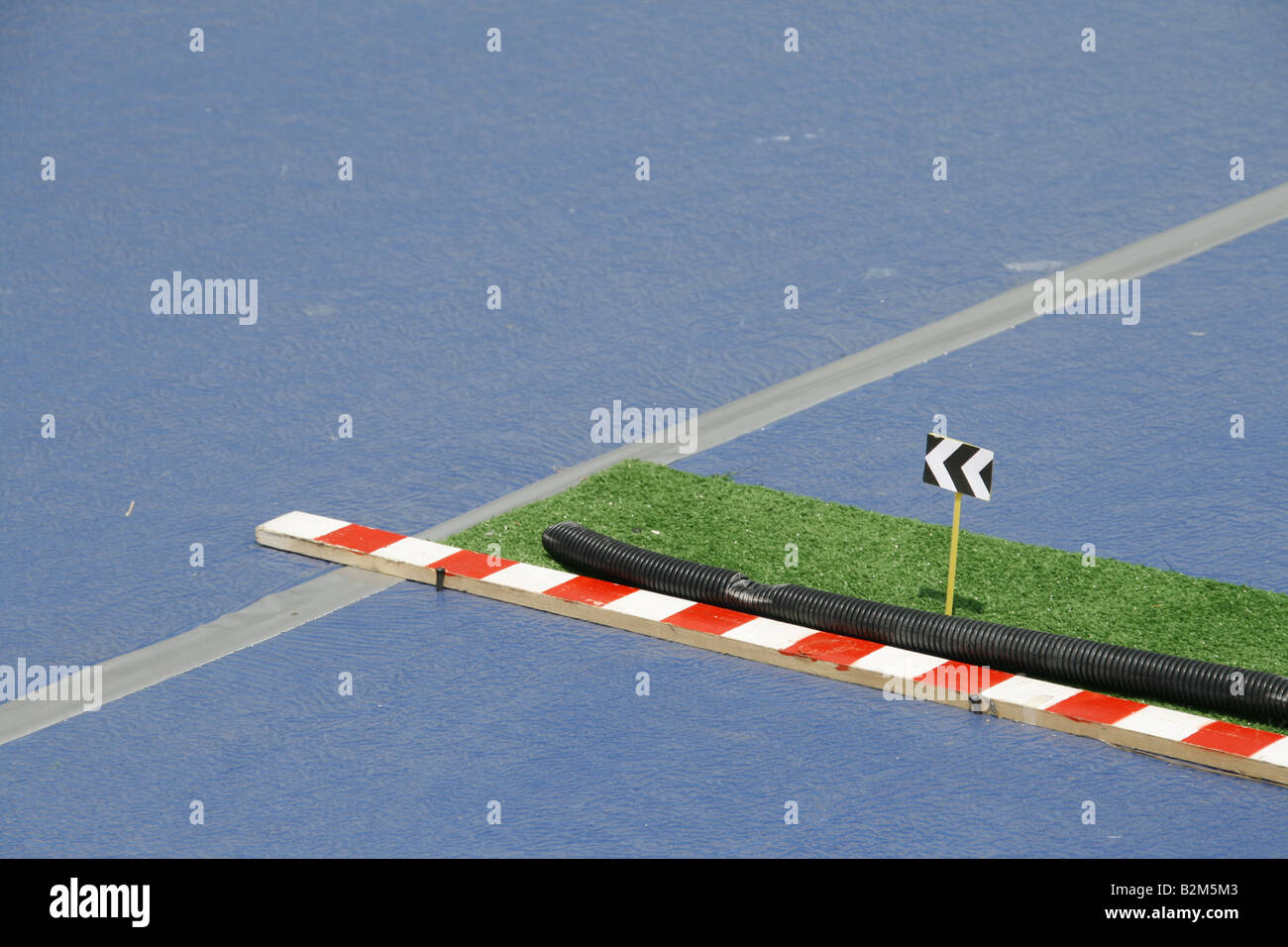 miniature toy rally car race track Stock Photo - Alamy