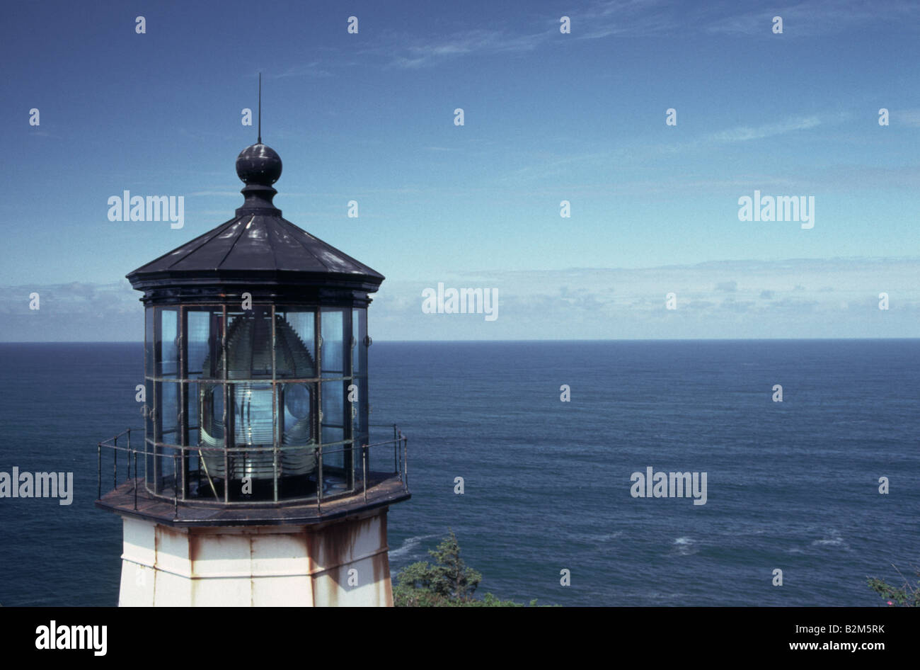 Cape Mears Lighthouse Sunset Oregon Coast Pacific Ocean Tillamook ...