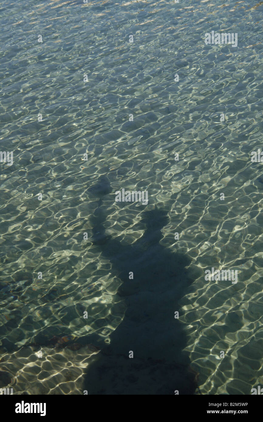 Shadow man one arm raised hi-res stock photography and images - Alamy