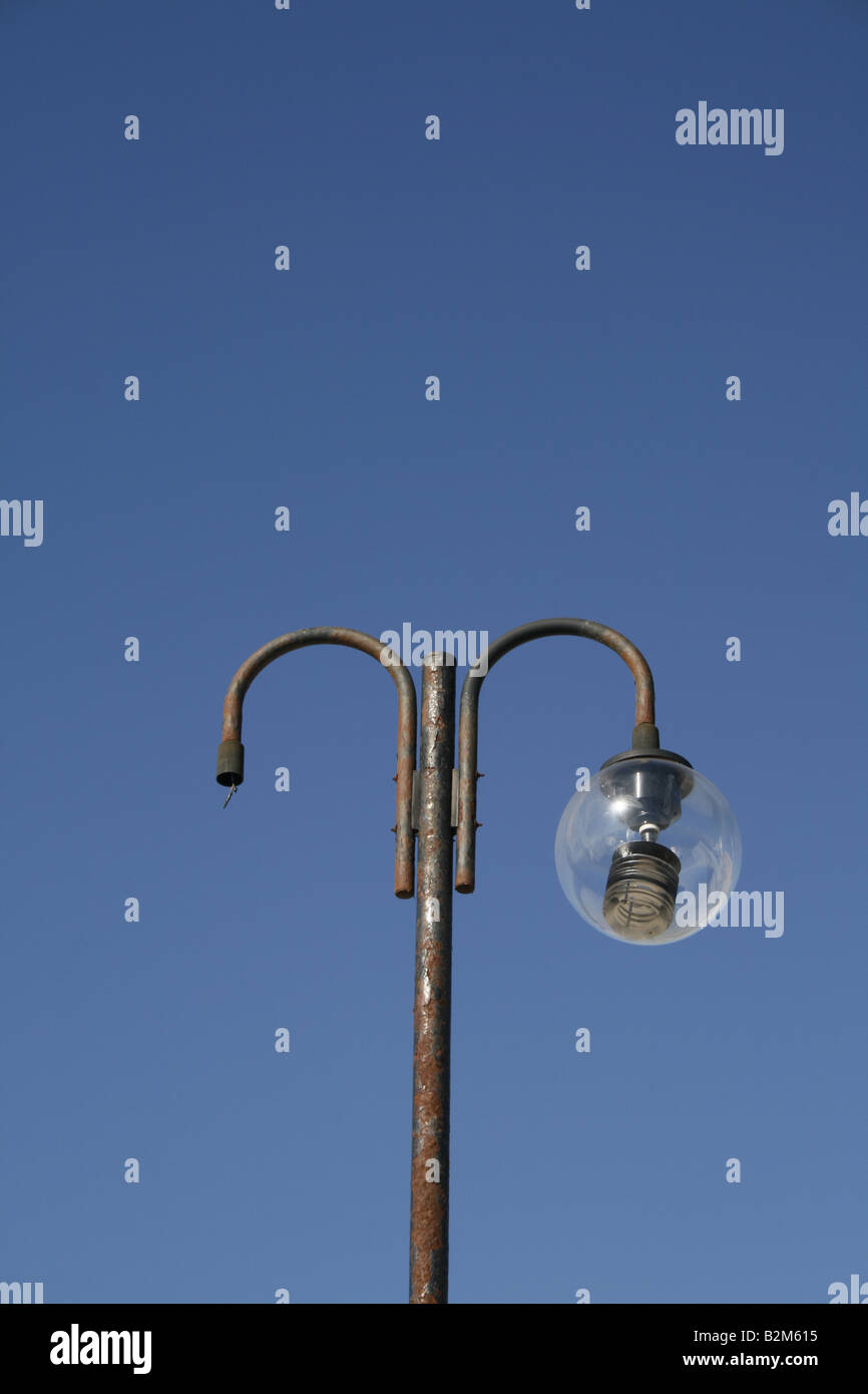 Broken Street Light Fixtures