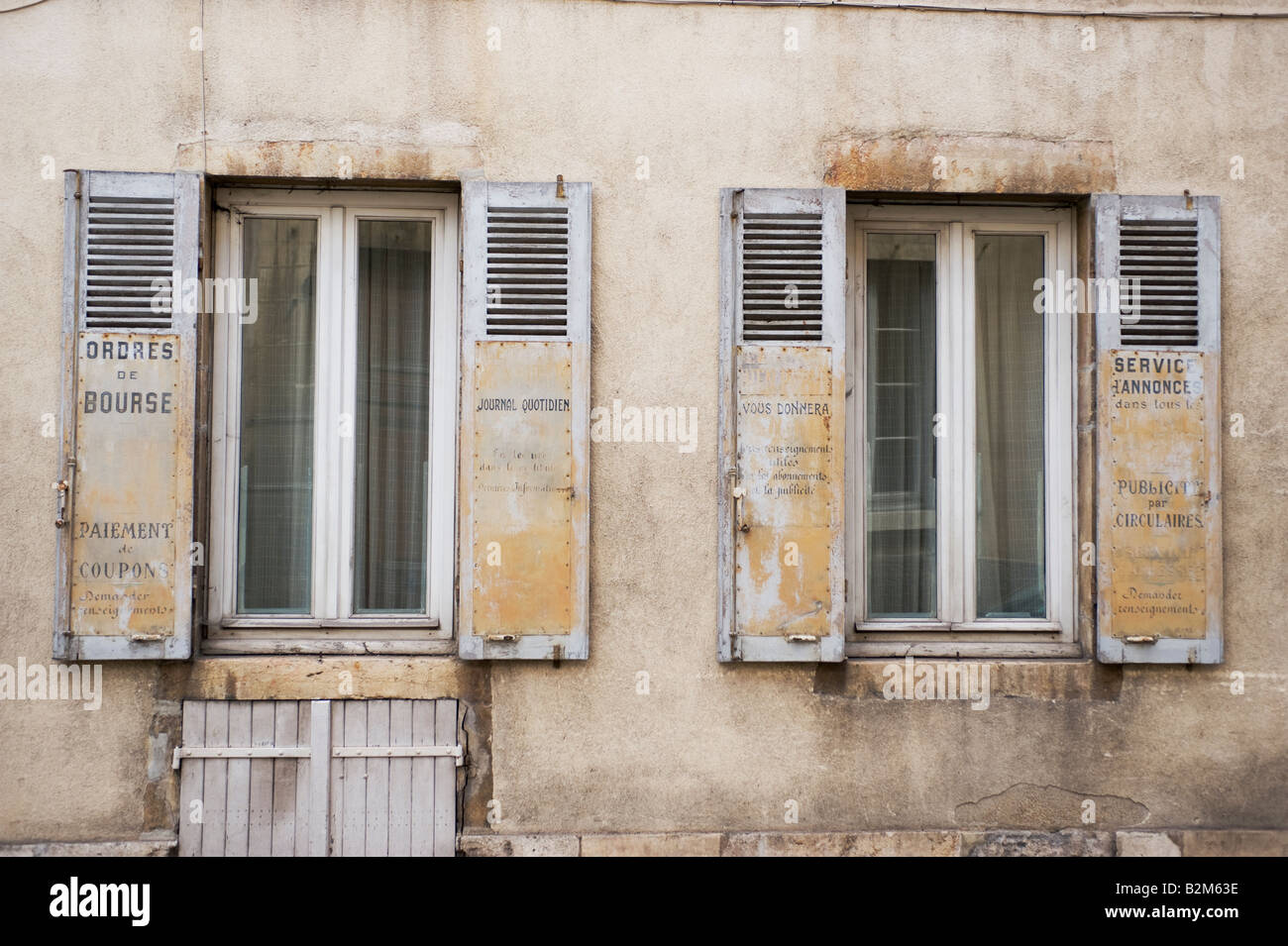 Old window and shutters hi-res stock photography and images - Alamy