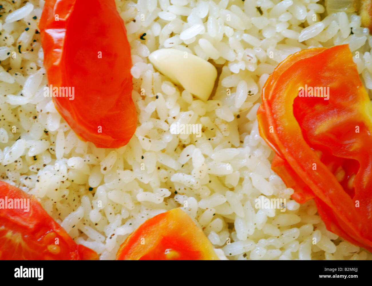 Indian vegetarian rice pilaf hi-res stock photography and images - Alamy
