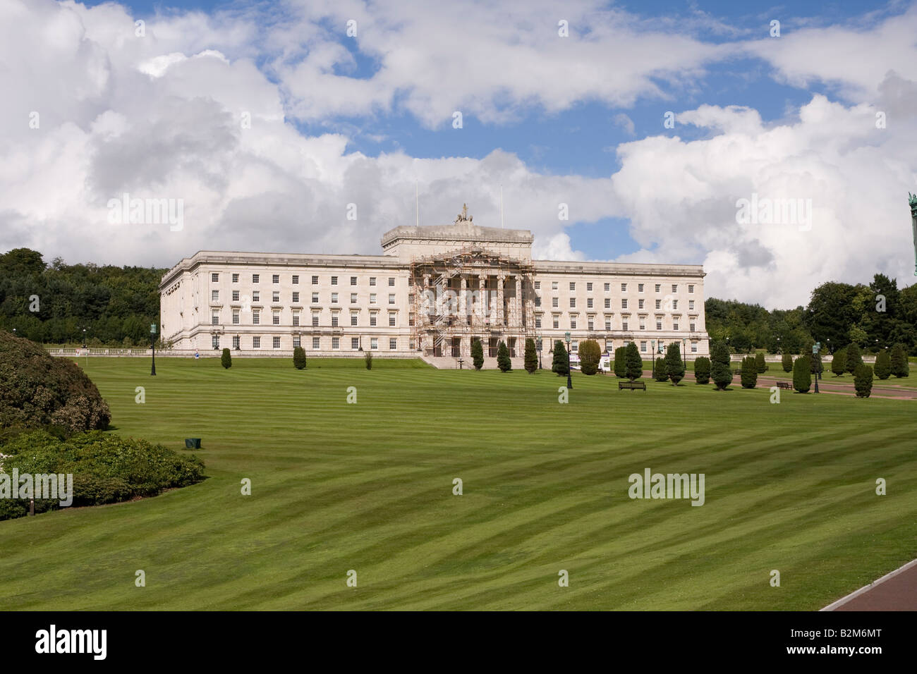 Parliament buildings stormont in Belfast Northern Ireland Stock Photo ...