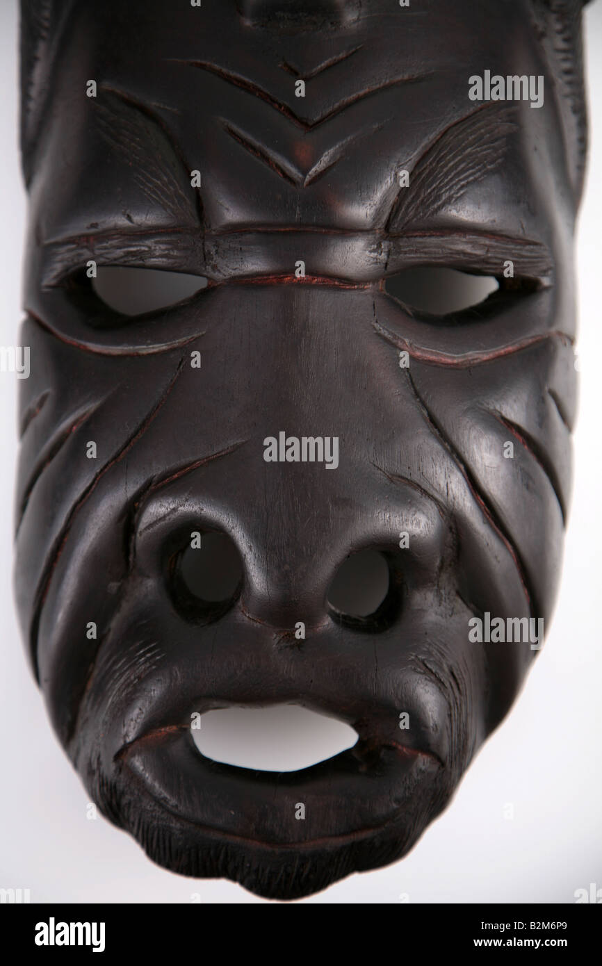 Tribal mask from zambia hi-res stock photography and images - Alamy