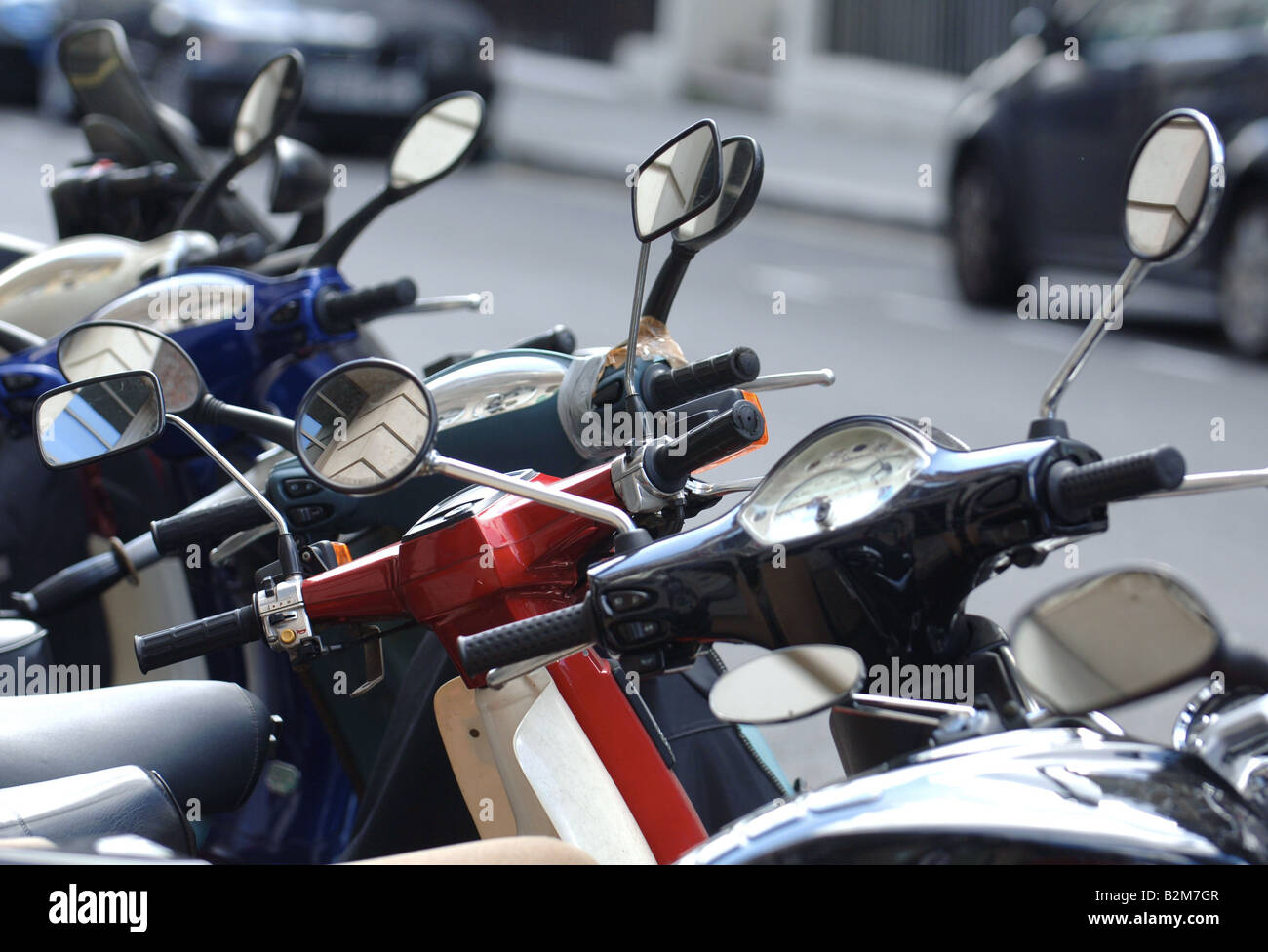 Mopeds and scooters hi-res stock photography and images - Alamy