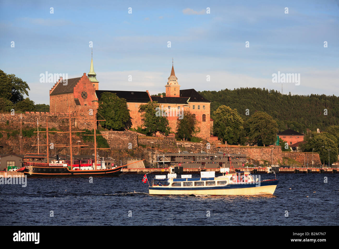 Norway Oslo Akershus Castle Fortress Stock Photo - Alamy