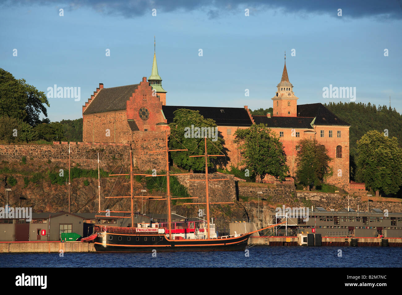 Norway Oslo Akershus Castle Fortress Stock Photo - Alamy