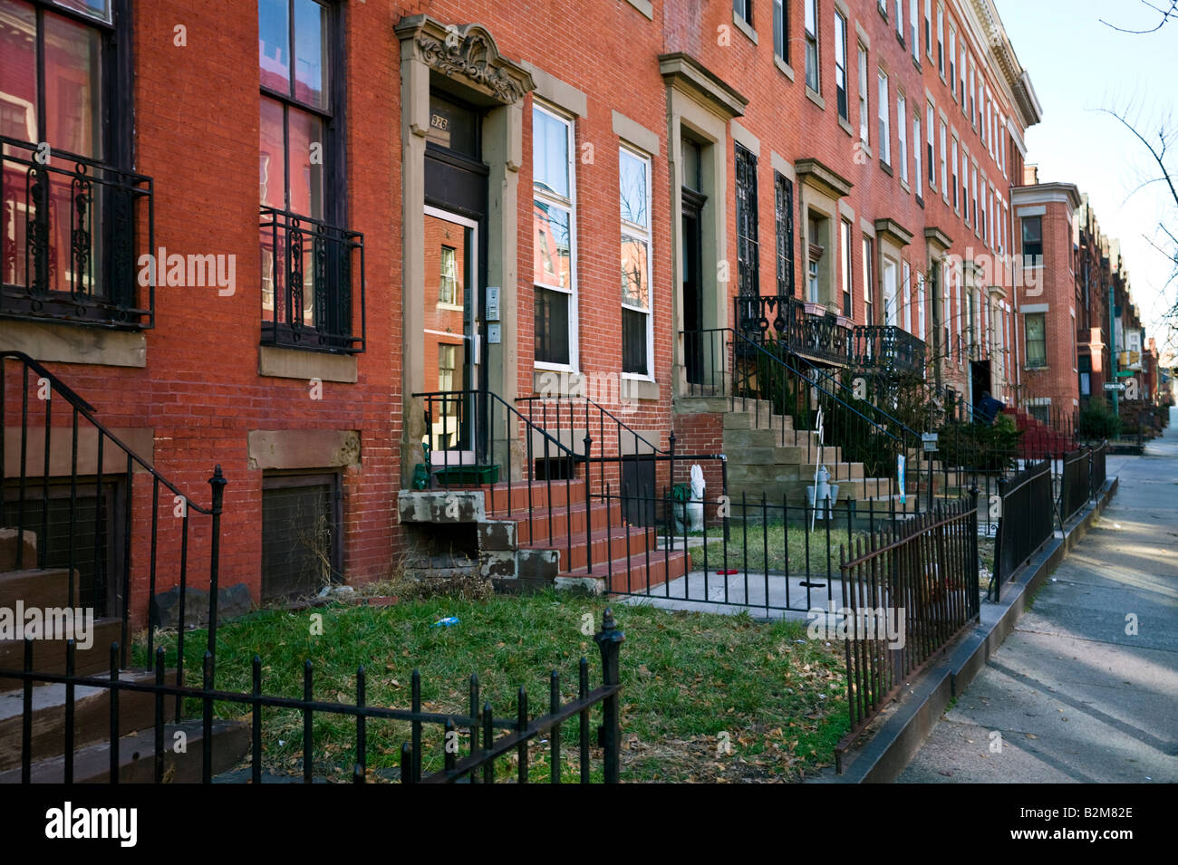 Baltimore houses hi-res stock photography and images - Alamy