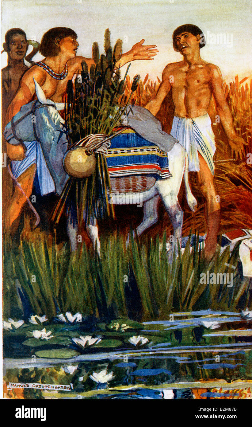 Farmer Plunders Peasant Stock Photo - Alamy