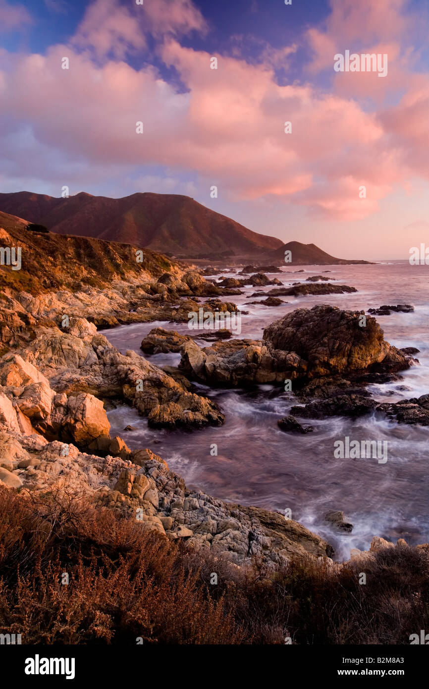 Garrapata state park beach in big sur hi-res stock photography and ...