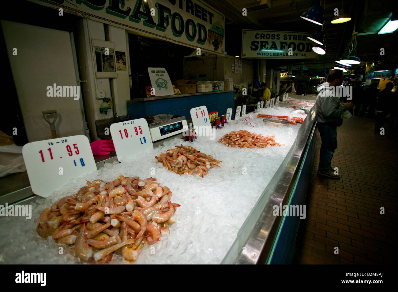 baltimore cross street market Stock Photo - Alamy