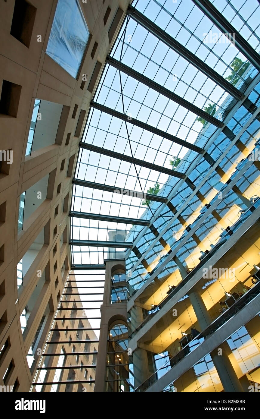 Interior of Vancouver Public Library Stock Photo - Alamy