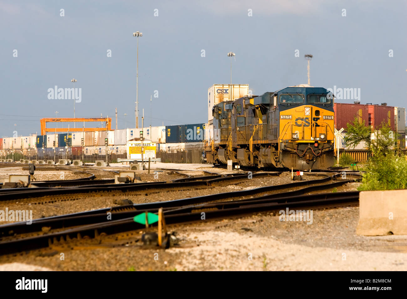 Csx railroad train hi-res stock photography and images - Alamy
