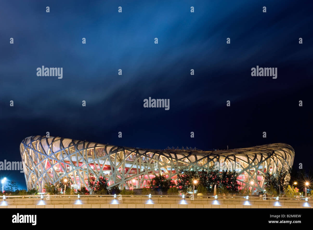 China Beijing Olympic Stadium Birds Nest Stock Photo - Alamy