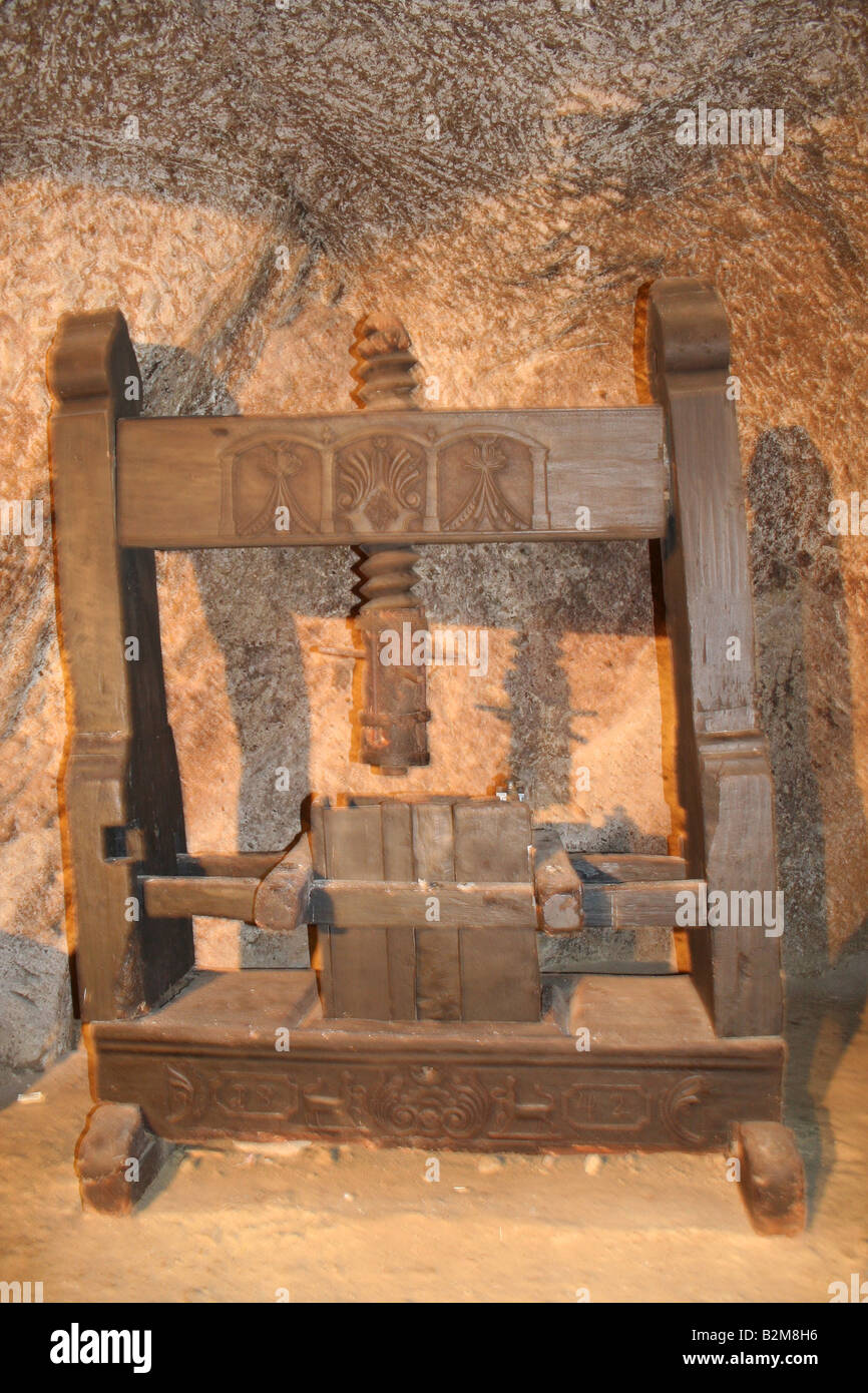 Wine producing machine Stock Photo - Alamy