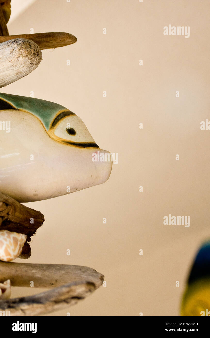 Ceramic Hand Made Fish Decoration Stock Photo - Alamy