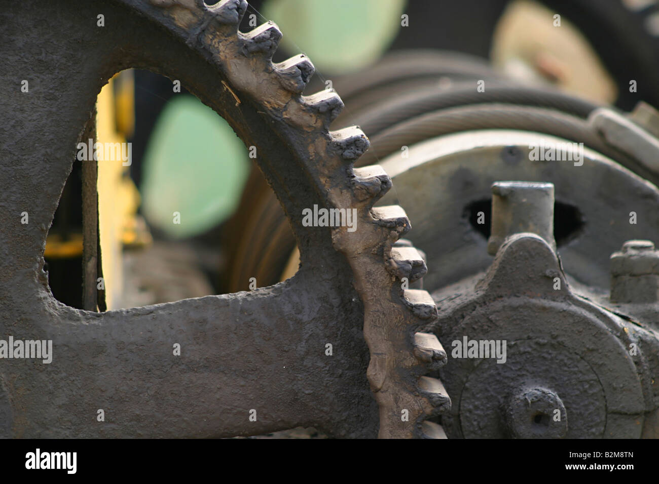 Old industrial machinery Stock Photo - Alamy