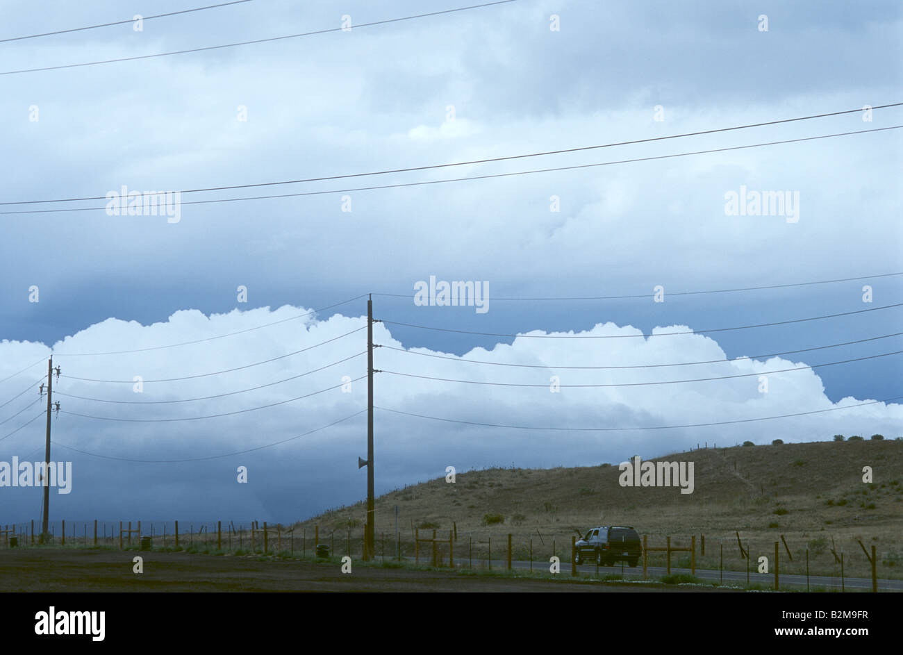 Cloud bank in Colorado Stock Photo - Alamy