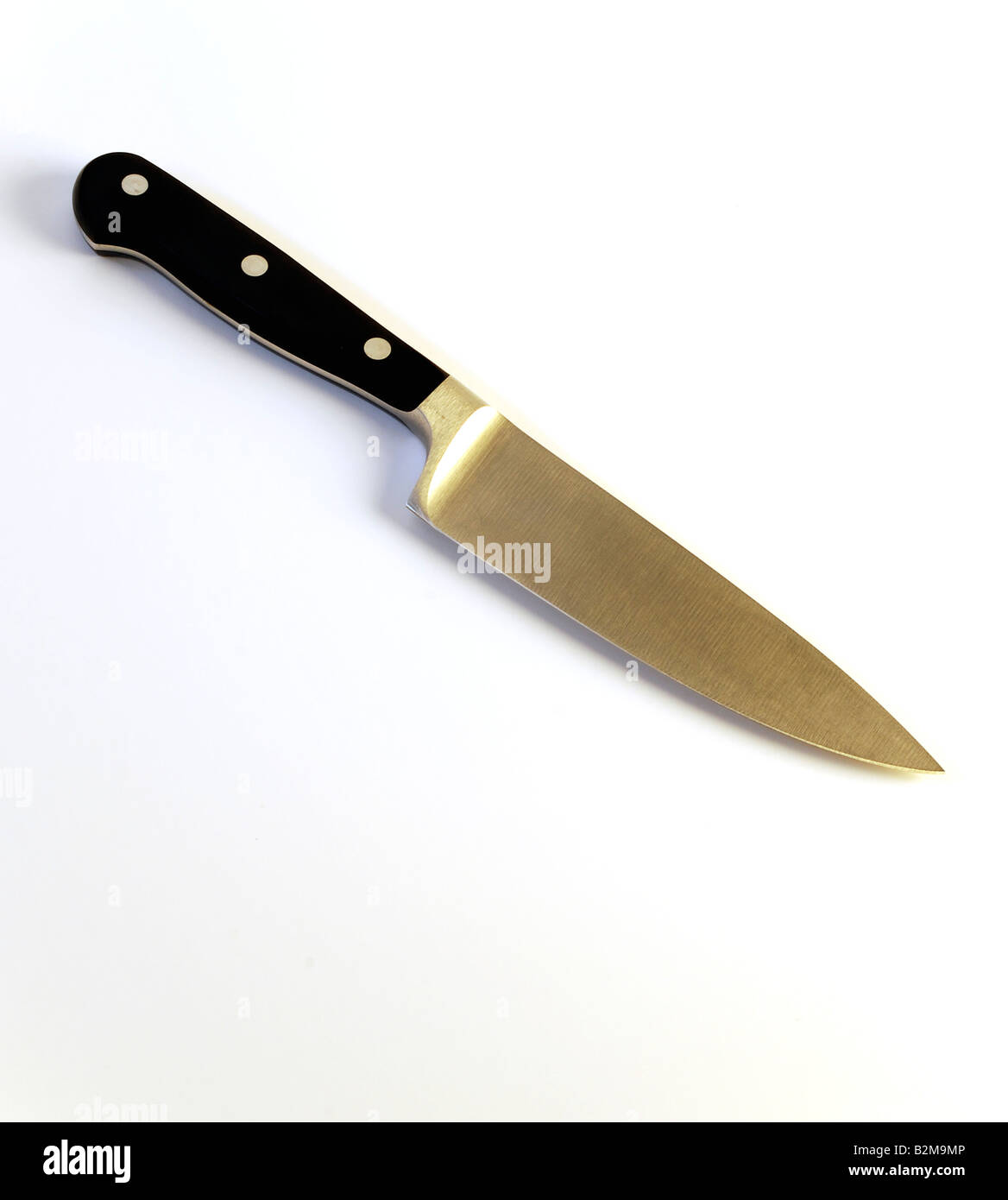 Kitchen Knife on white background Stock Photo - Alamy