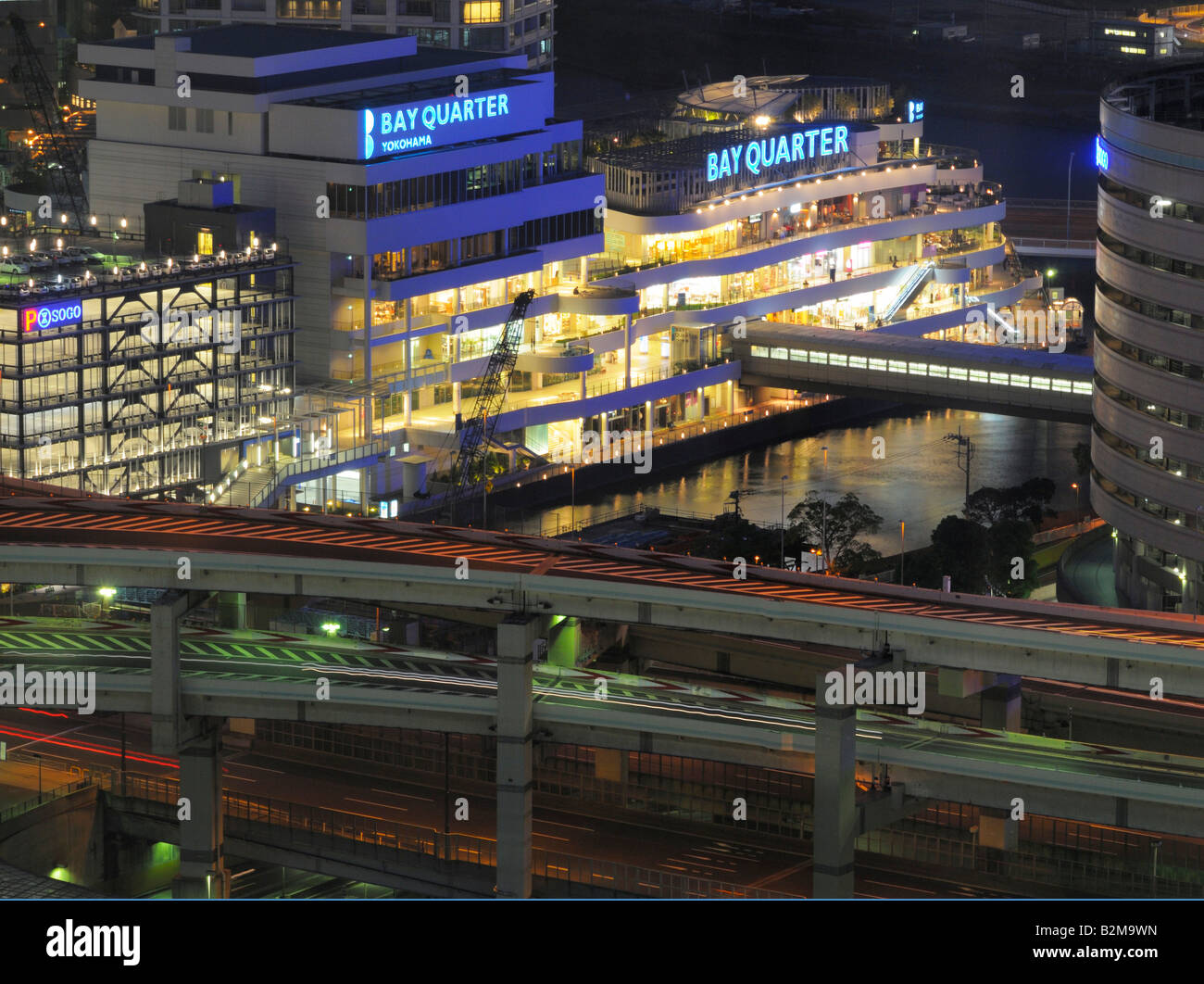 The Bay Quarter Shopping Mall, Yokohama JP Stock Photo - Alamy