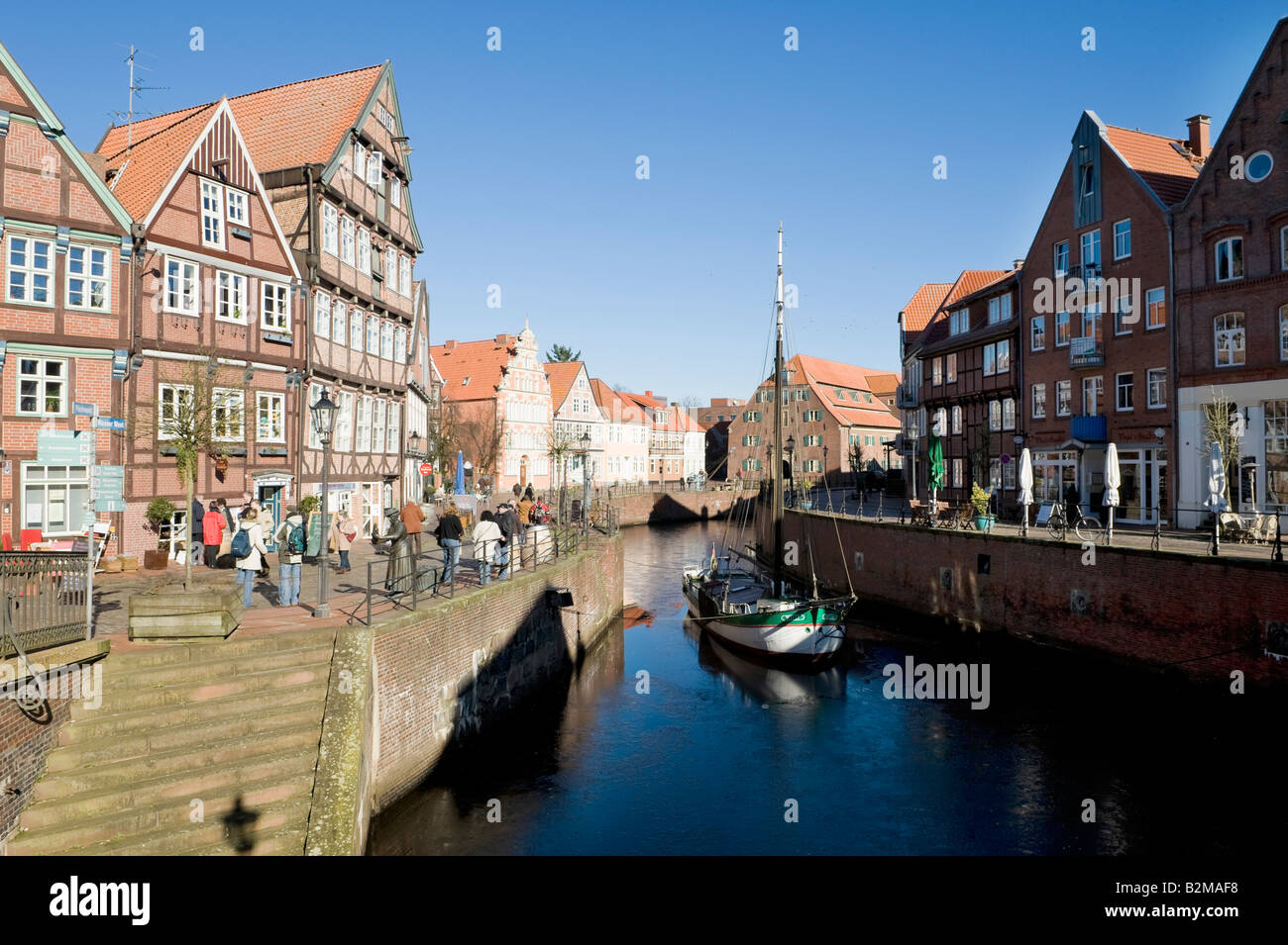 Historic centre of Stade, Lower Saxony, Germany, Europe Stock Photo - Alamy