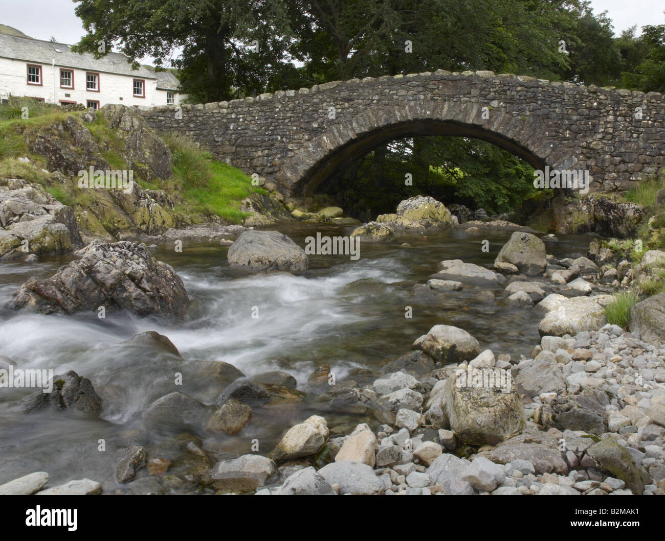 Cockley Beck Bridge Stock Photo - Alamy