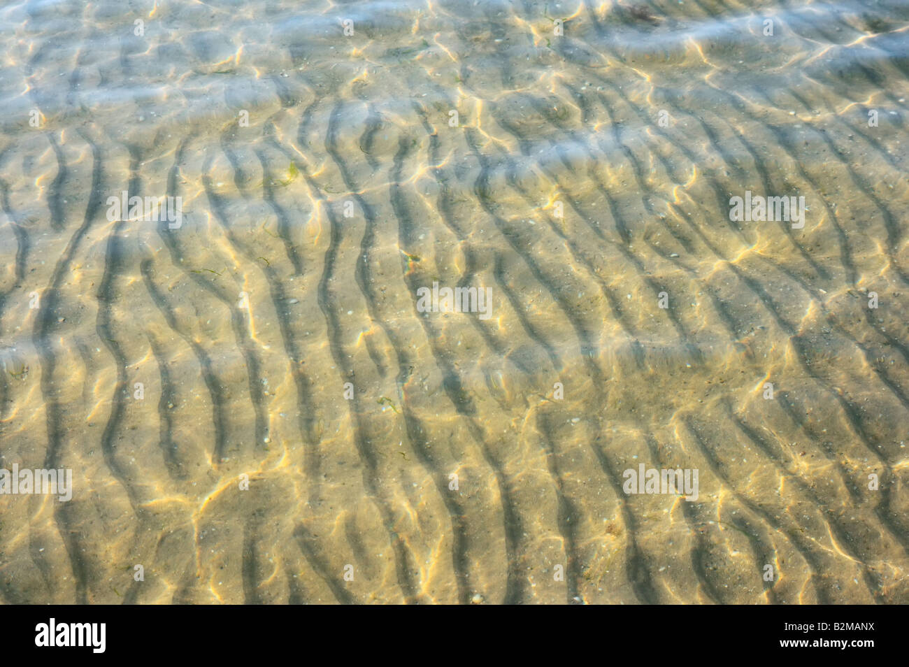 Transparent ocean waves sandy bottom hi-res stock photography and ...