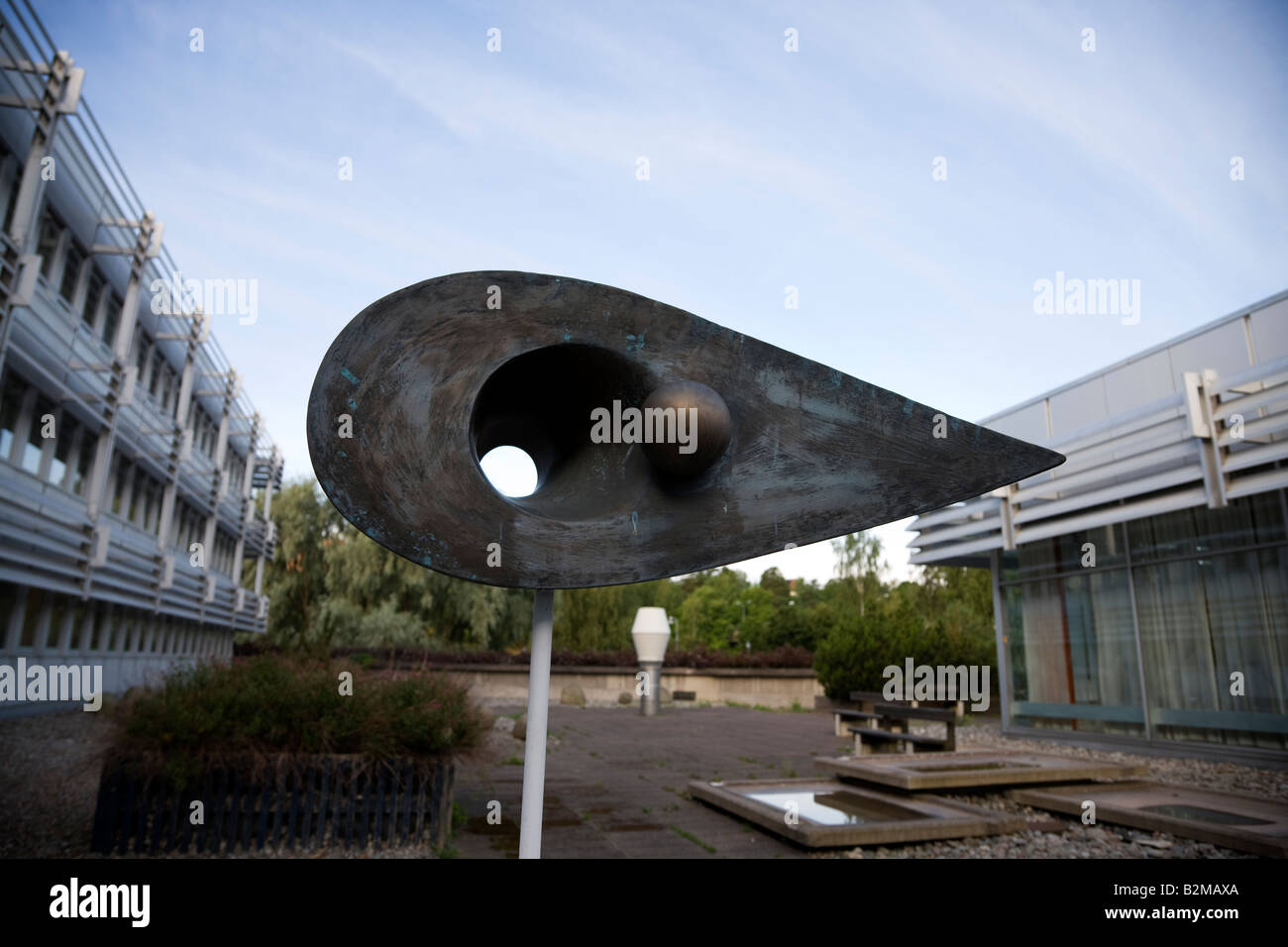 The Eye by Lars Erik Husberg at the Town Hall Stock Photo - Alamy