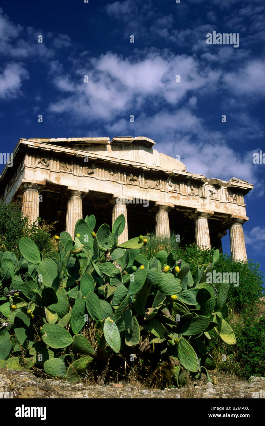 Theseion columns hi-res stock photography and images - Alamy