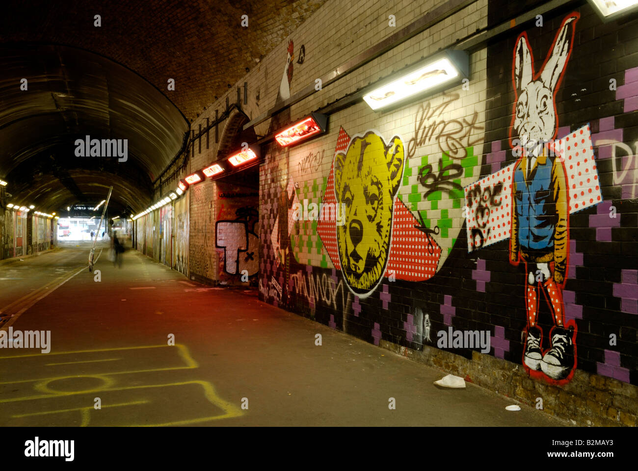 Banksy murales london hi-res stock photography and images - Alamy