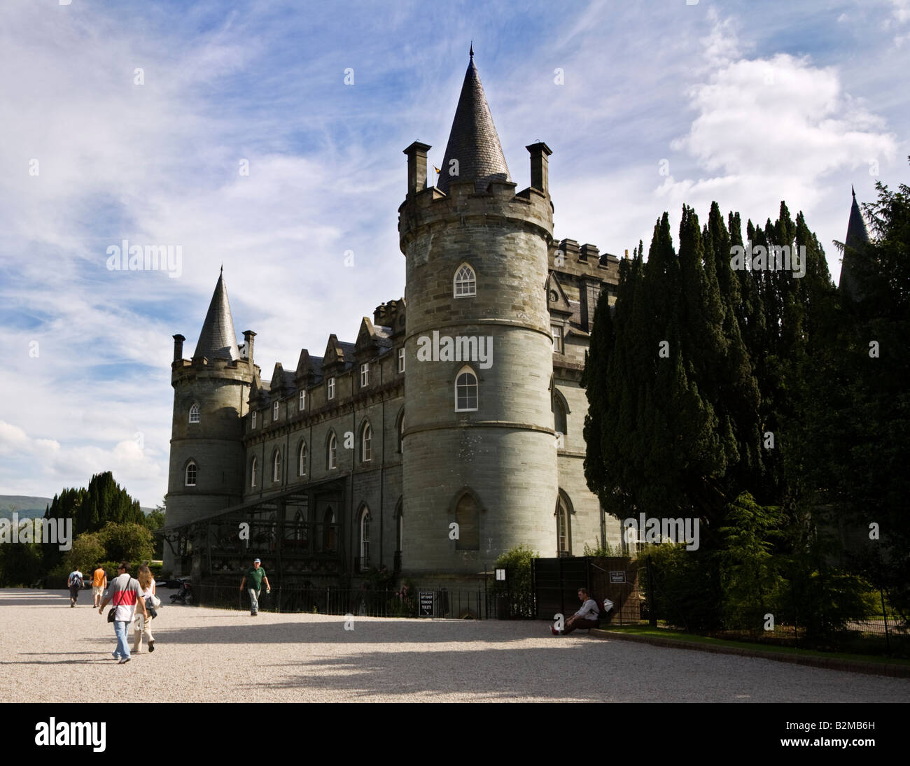 Scottish castle turret hi-res stock photography and images - Alamy