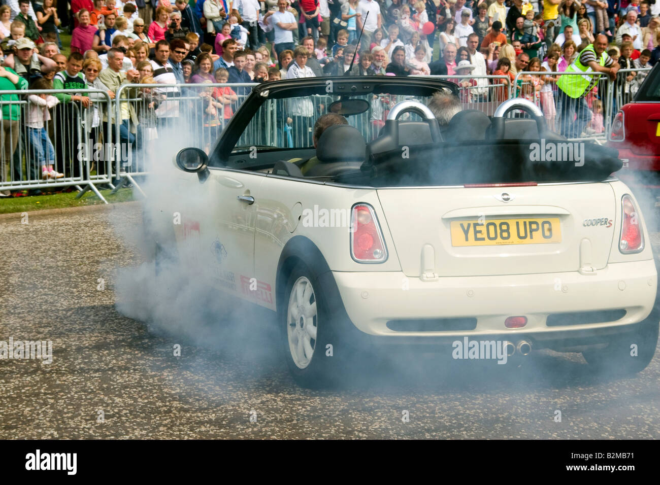 Russ Swift display team performing doughnuts at the Seafront ...