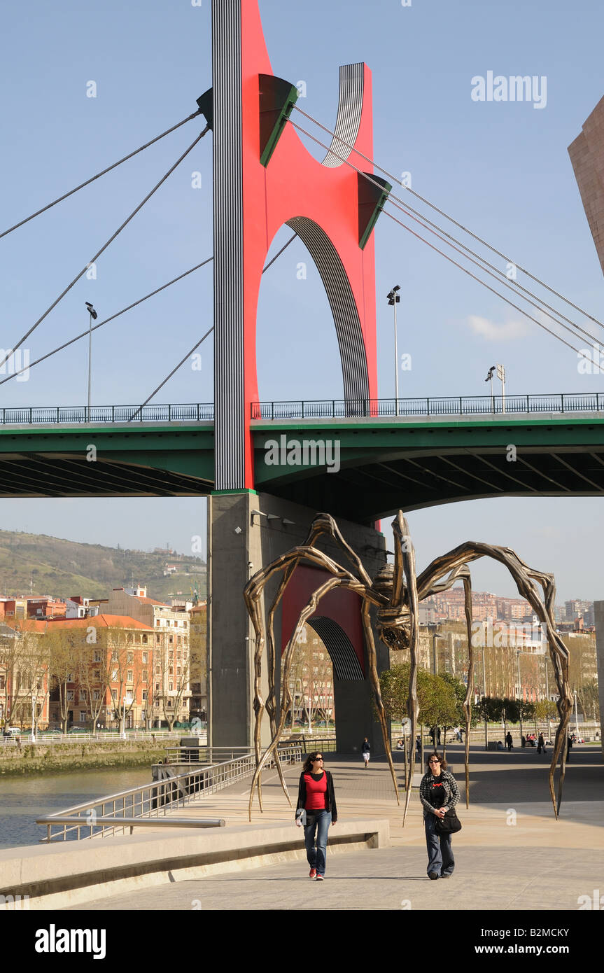 The Maman a huge metal sculpture of a Spider by Louise Bourgeois at the ...