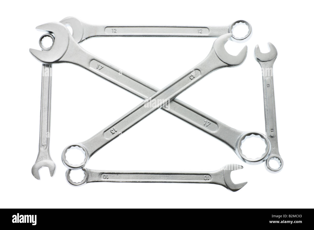 Arrangement spanners hi-res stock photography and images - Alamy