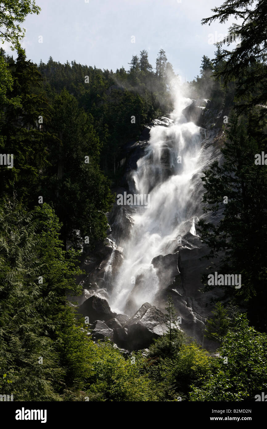 shannon falls British Columbia Squamish Canada Stock Photo - Alamy