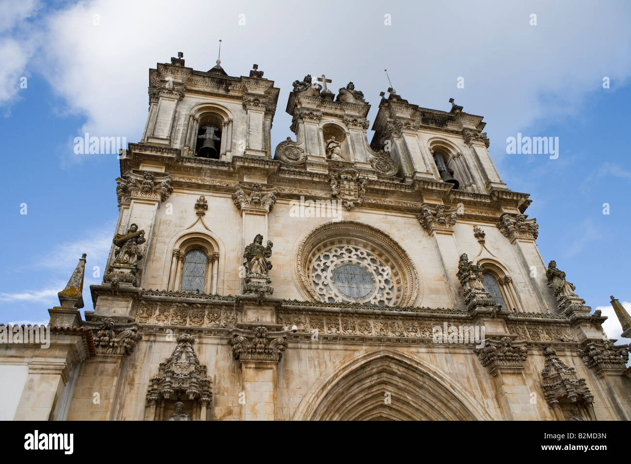 Alcobaça monastery in Portugal Stock Photo - Alamy