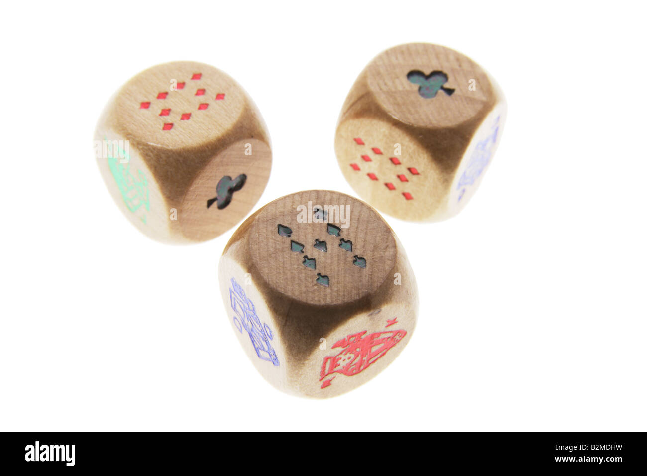 Cut into dice Cut Out Stock Images & Pictures - Alamy