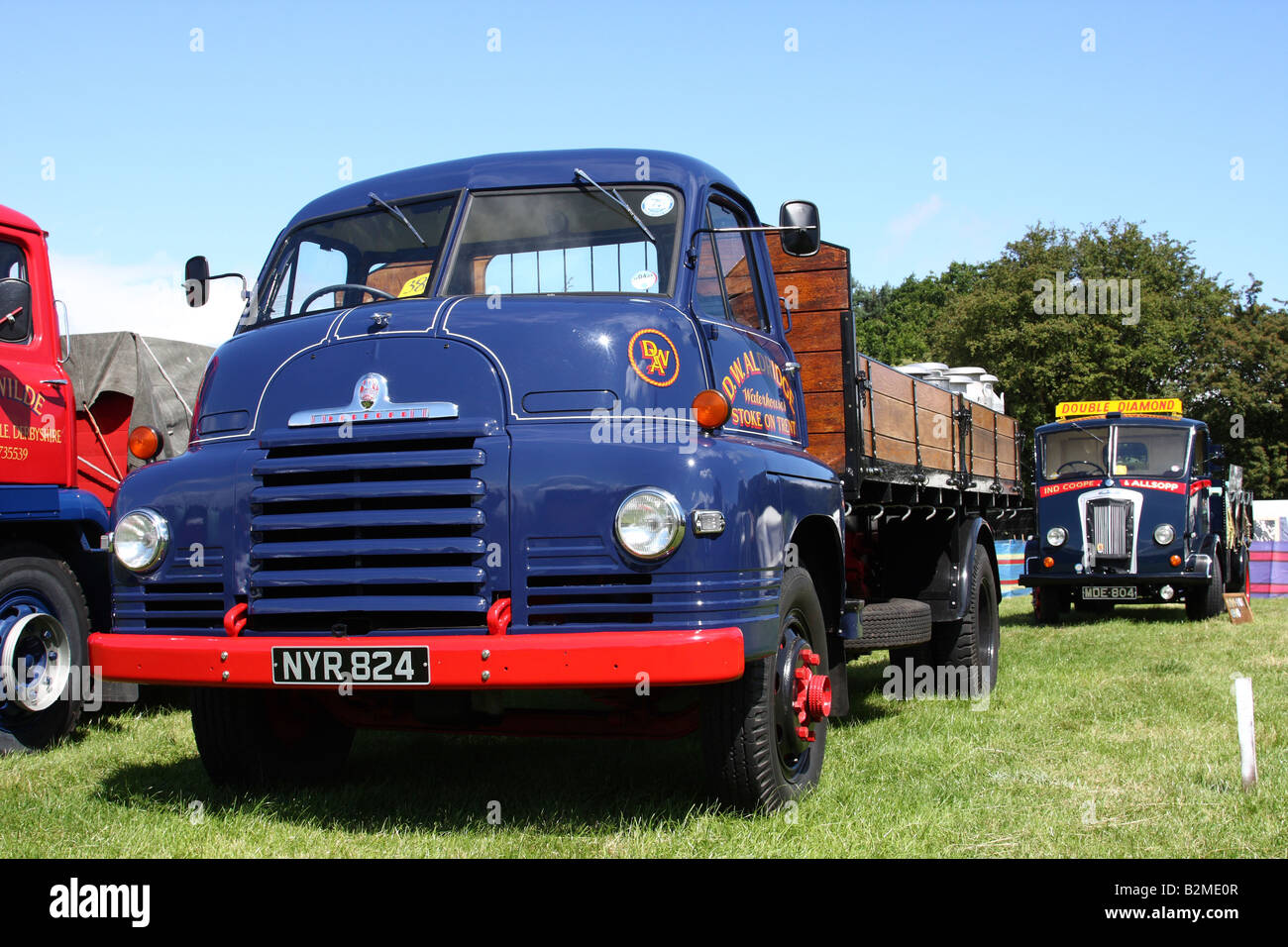 A vintage Bedford lorry at the Cromford Steam Engine Rally 2008 Stock ...