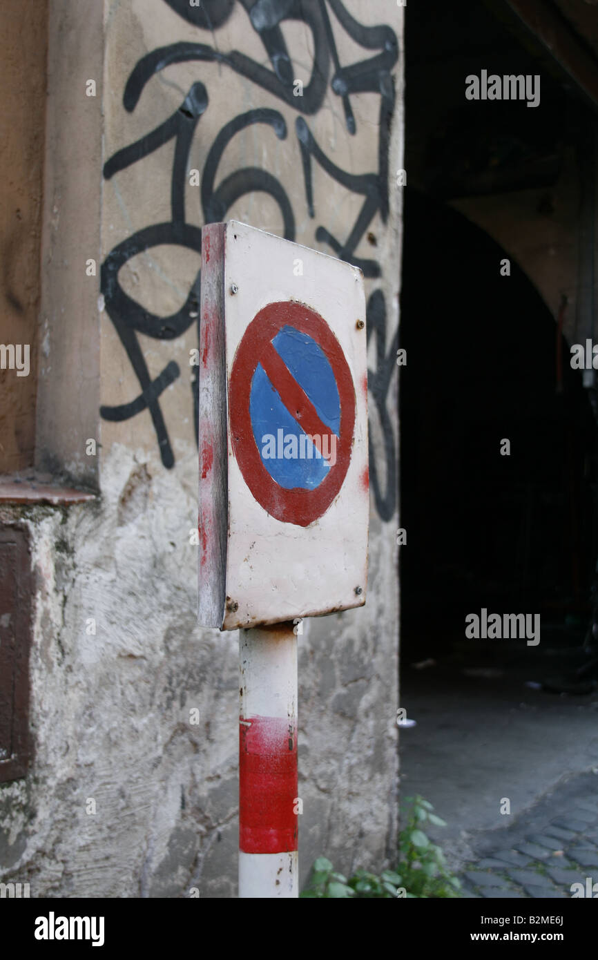 No entry road sign painted hi-res stock photography and images - Alamy
