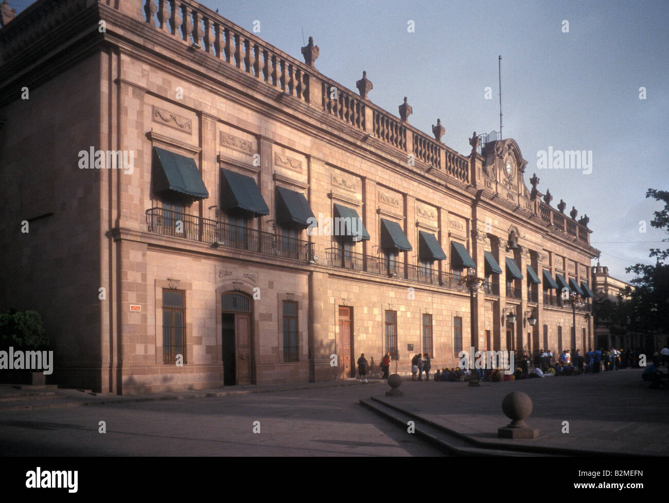 The Government Palace in the city of San Luis Potosi, Mexico Stock ...